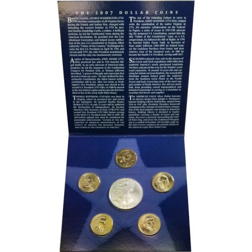 2007 Annual Uncirculated Dollar Coin Set - Buy And Sell Coins | Coins ...