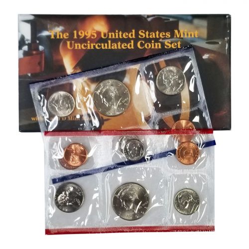 1995 United States Uncirculated Mint Set - Buy And Sell Coins | Coins ...