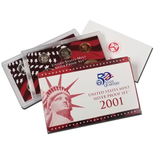 2001 United States Silver Proof Set - Buy And Sell Coins | Coins For ...