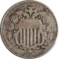 Shield Nickels 1866 - 1883 - Buy And Sell Coins | Coins For Sale ...